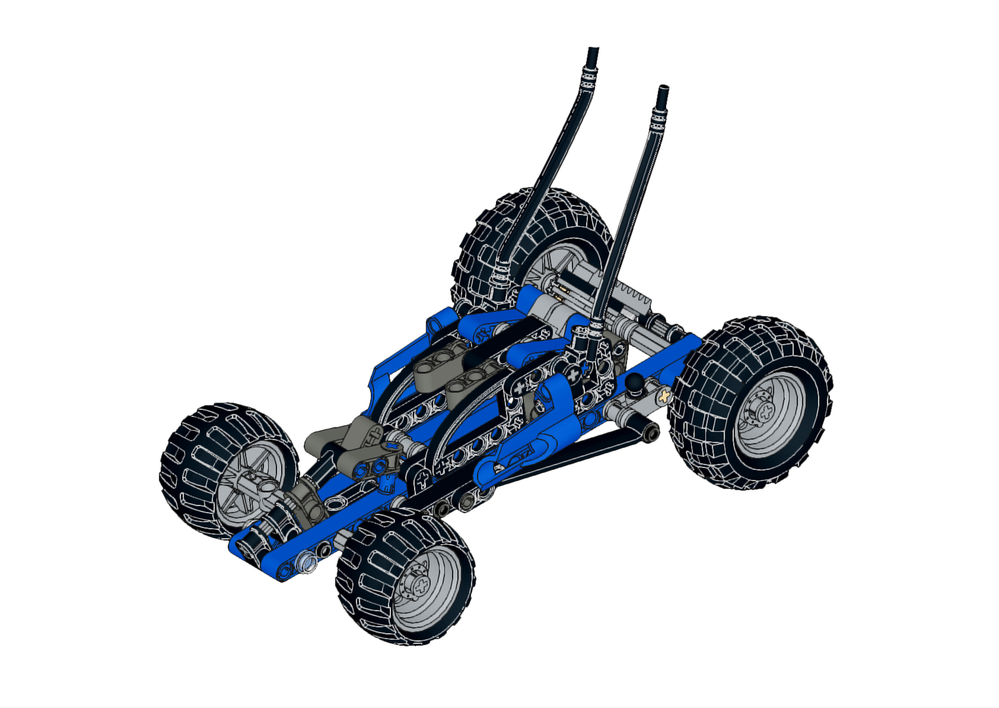 LEGO MOC Desert Buggy by NARP | Rebrickable - Build with LEGO