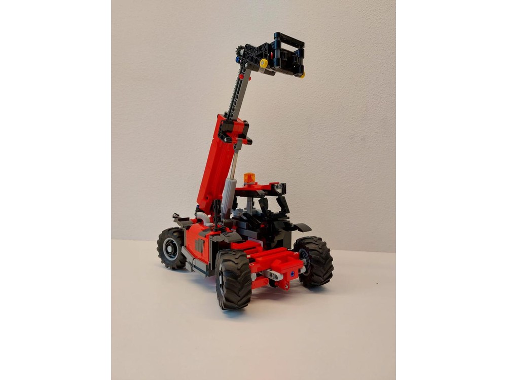 LEGO MOC Manitou MT telehandler (By BricKimi) by OldOlneyLego ...