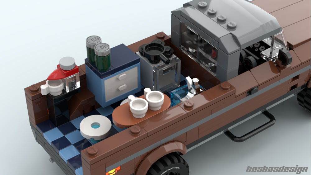 LEGO MOC Chevrolet C10 Camper by besbasdesign | Rebrickable - Build ...