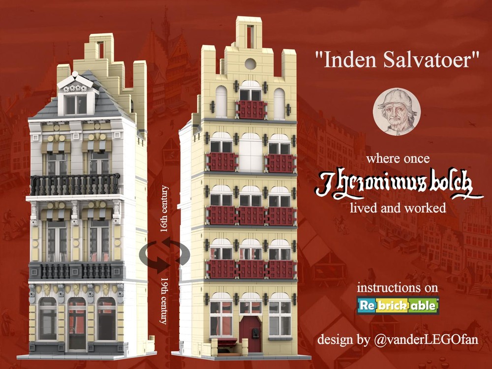 LEGO MOC "Inden Salvatoer" - Home of Hieronymus Bosch by vanderlegofan ...