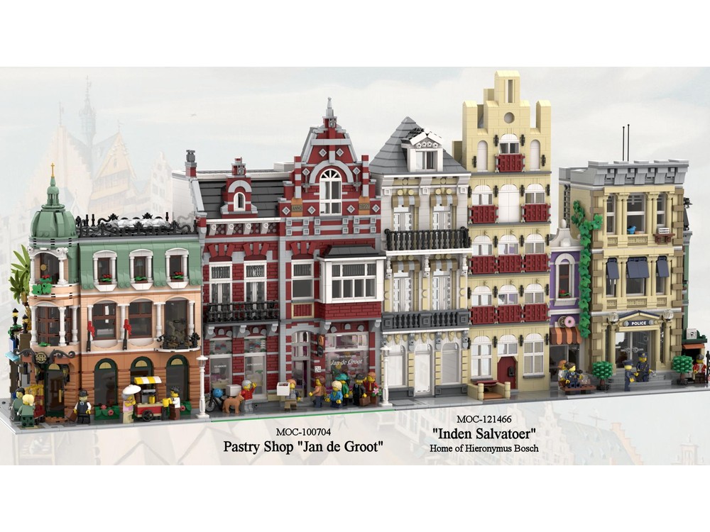 LEGO MOC "Inden Salvatoer" - Home of Hieronymus Bosch by vanderlegofan ...