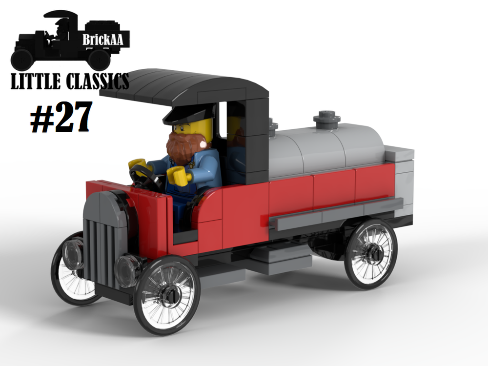 LEGO MOC Little classics #27 - Fuel truck by BrickAA | Rebrickable ...