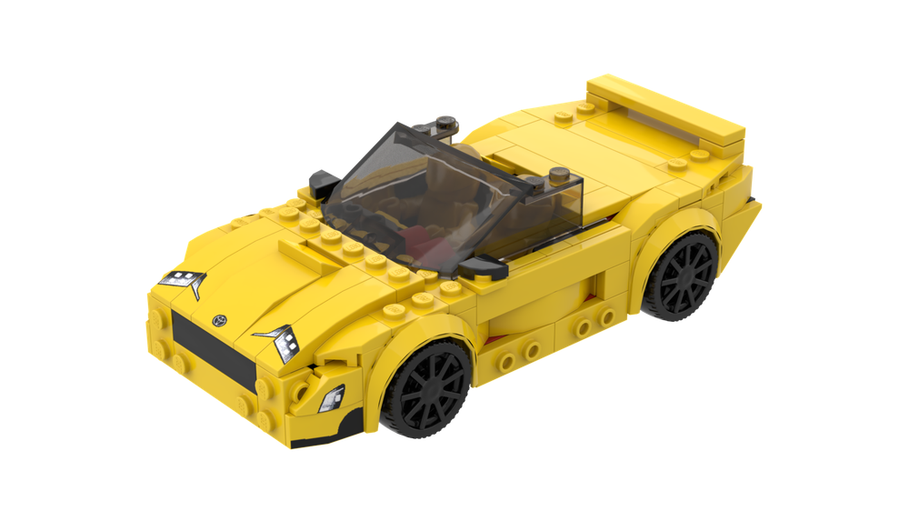 LEGO MOC 76901 Working Convertible by Schwimpy | Rebrickable - Build ...
