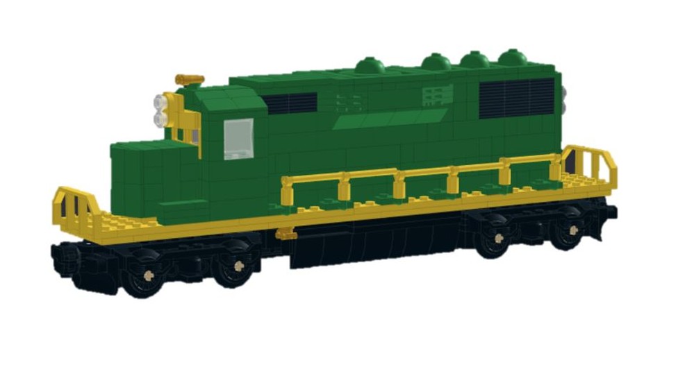 LEGO MOC Reading Railroad GP40-2 by Brick_Reading_Railroad ...