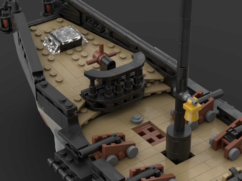 LEGO MOC Pirate Cutter by Marius2002 | Rebrickable - Build with LEGO