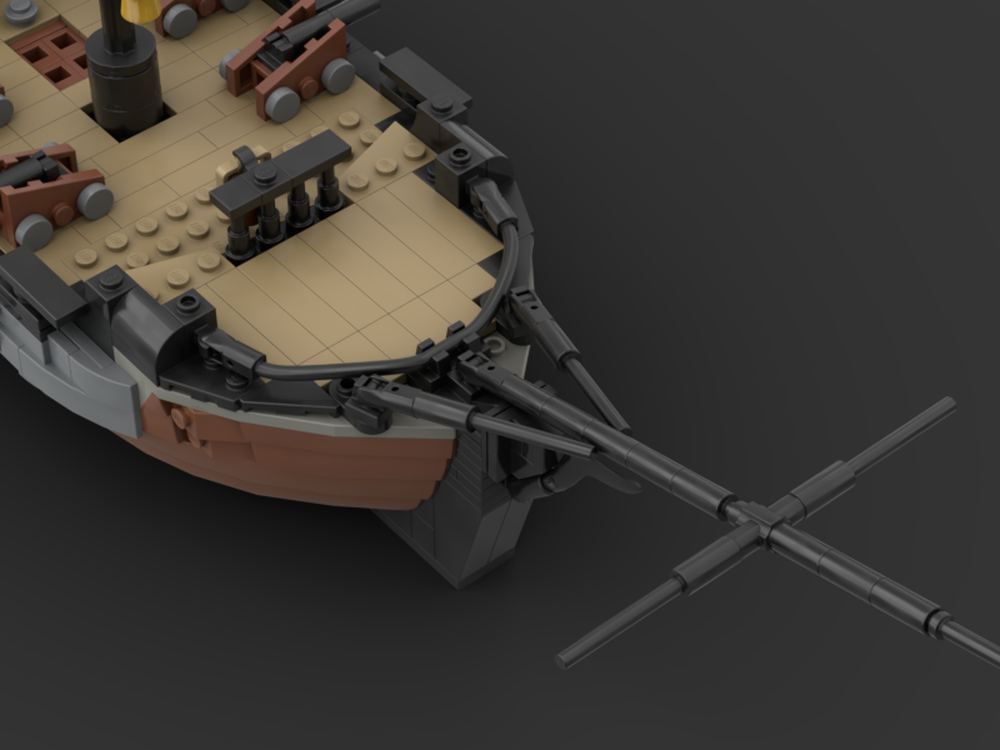 LEGO MOC Pirate Cutter by Marius2002 | Rebrickable - Build with LEGO