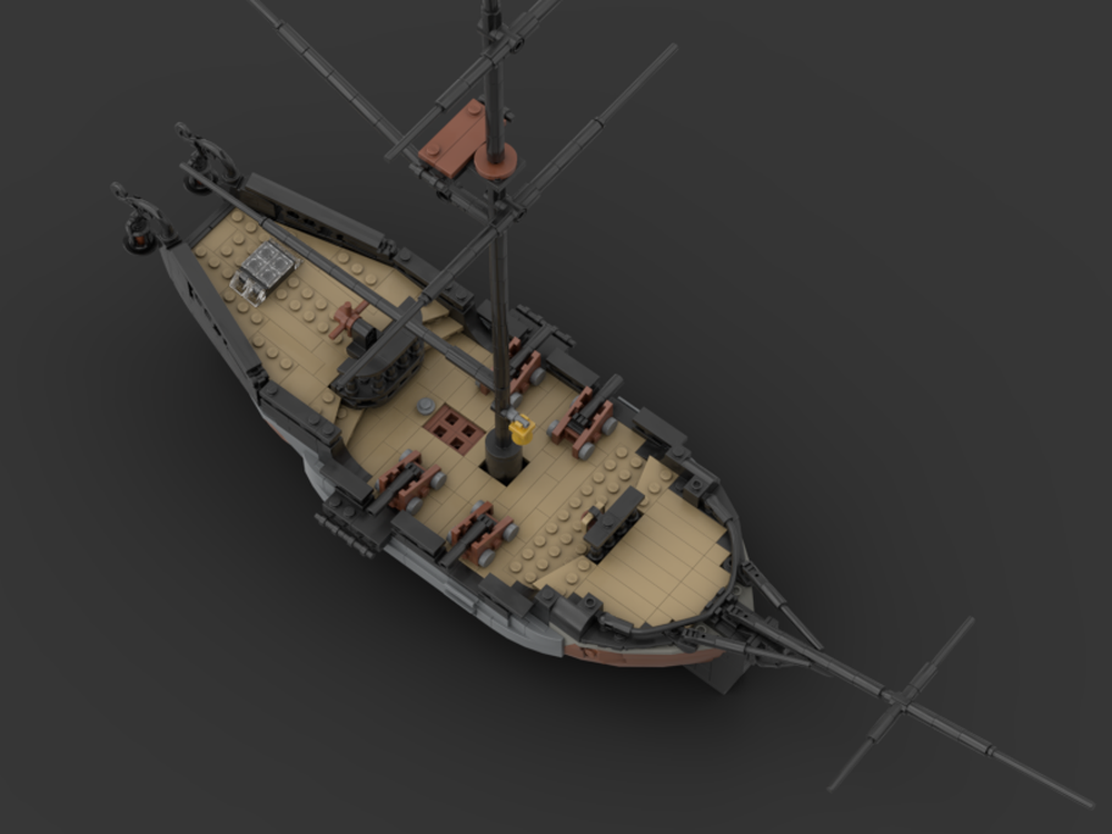 LEGO MOC Pirate Cutter by Marius2002 | Rebrickable - Build with LEGO