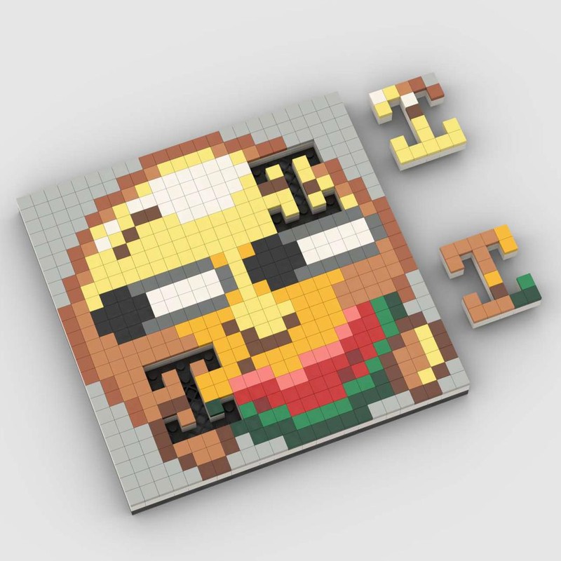 LEGO MOC Puzzle Tessellation:H 5x6 size 24x24 by uminuo | Rebrickable ...