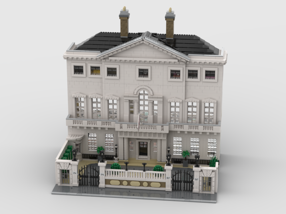 LEGO MOC "The In & Out Club", Cambridge House, Piccadilly, London by ...