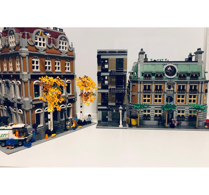 LEGO MOC Sanctum Sanctorum XL by Dwelve | Rebrickable - Build with LEGO