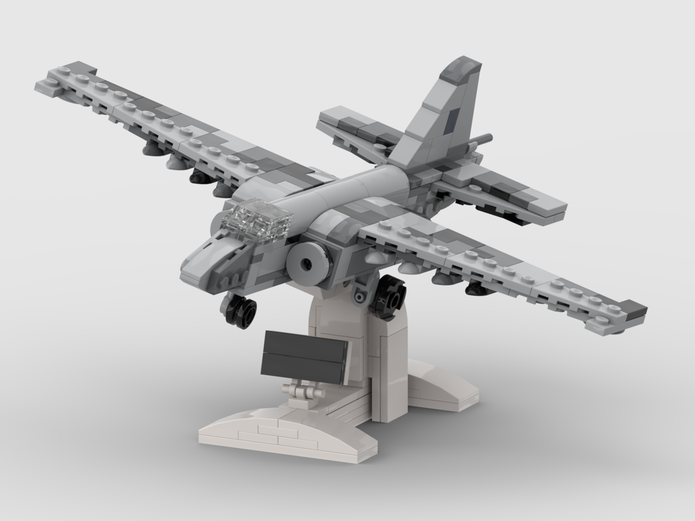Lego Moc Plane Stand For Display By Brickosaurus Rebrickable Build