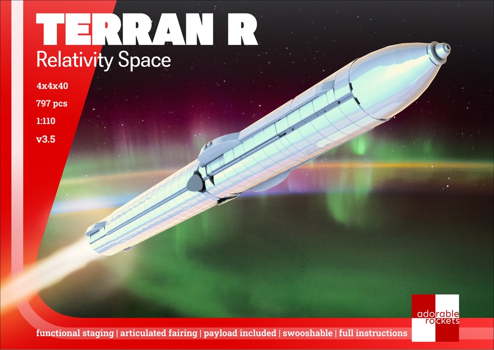 LEGO MOC Relativity Space Terran R 1:110 by adorablerocket ...