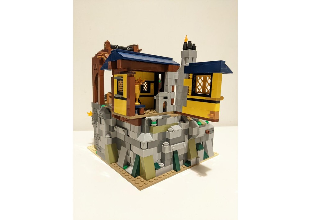 LEGO MOC Dragon's lair feat. Wowa by BrixRemix | Rebrickable - Build ...
