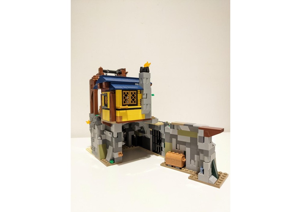LEGO MOC Dragon's lair feat. Wowa by BrixRemix | Rebrickable - Build ...