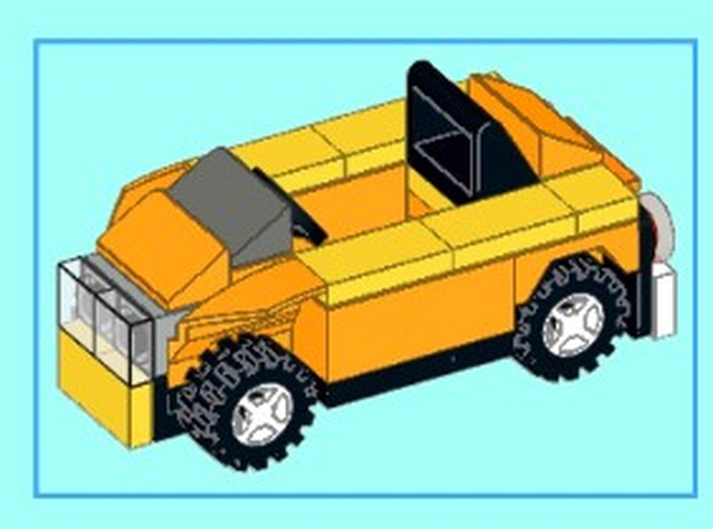 LEGO MOC Mini Race Car/ Go Kart by AviLEGO | Rebrickable - Build with LEGO