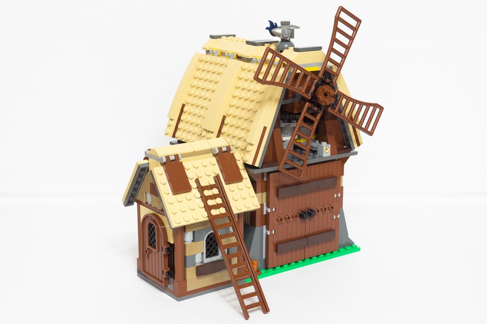 LEGO MOC 7189 Windmill by apparat | Rebrickable - Build with LEGO