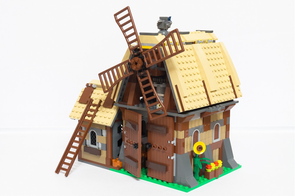 LEGO MOC 7189 Windmill by apparat | Rebrickable - Build with LEGO