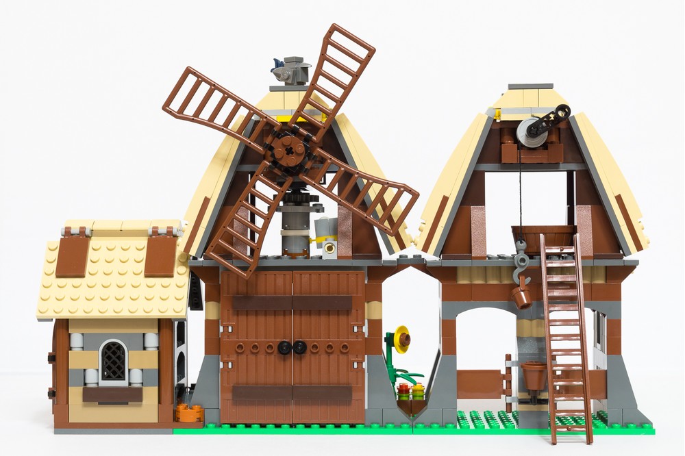 LEGO MOC 7189 Windmill by apparat | Rebrickable - Build with LEGO