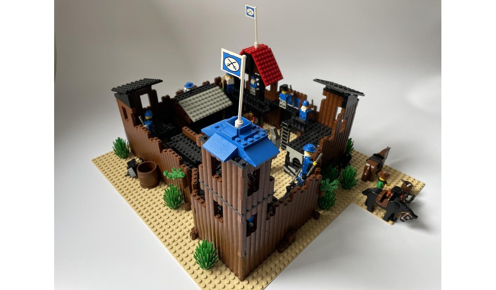 LEGO MOC Fort Wallace from Red Dead Redemption 2 by Bricks_Composer ...