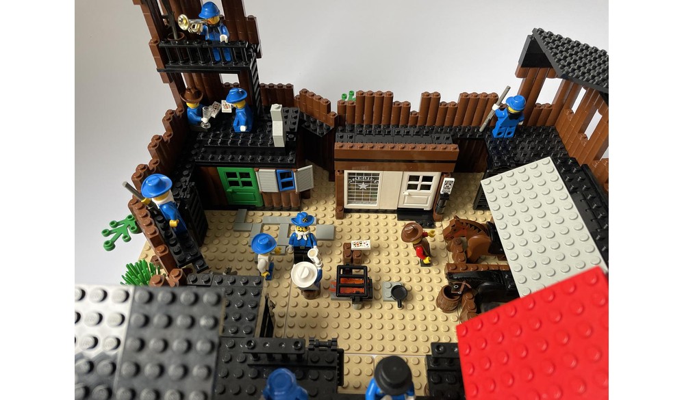 LEGO MOC Fort Wallace from Red Dead Redemption 2 by Bricks_Composer ...