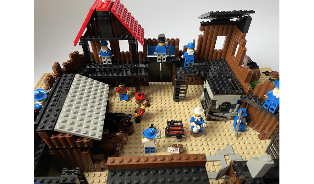 LEGO MOC Fort Wallace from Red Dead Redemption 2 by Bricks_Composer ...