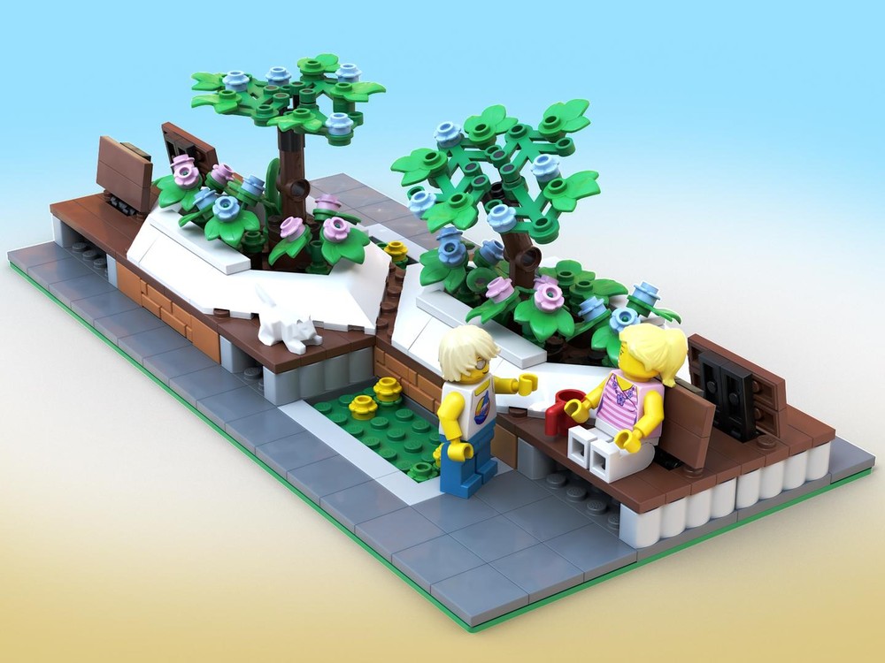 LEGO MOC Lego boulevard section by bassdj | Rebrickable - Build with LEGO