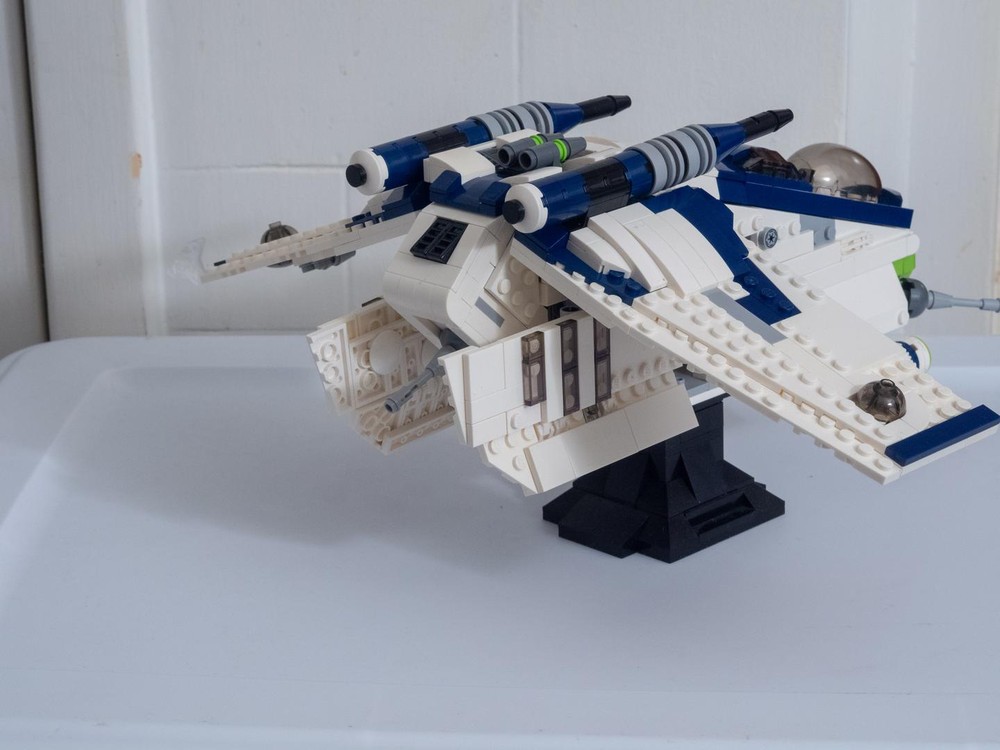 Lego Moc Umbara Laat Gunship By Lswfiend Rebrickable Build With Lego