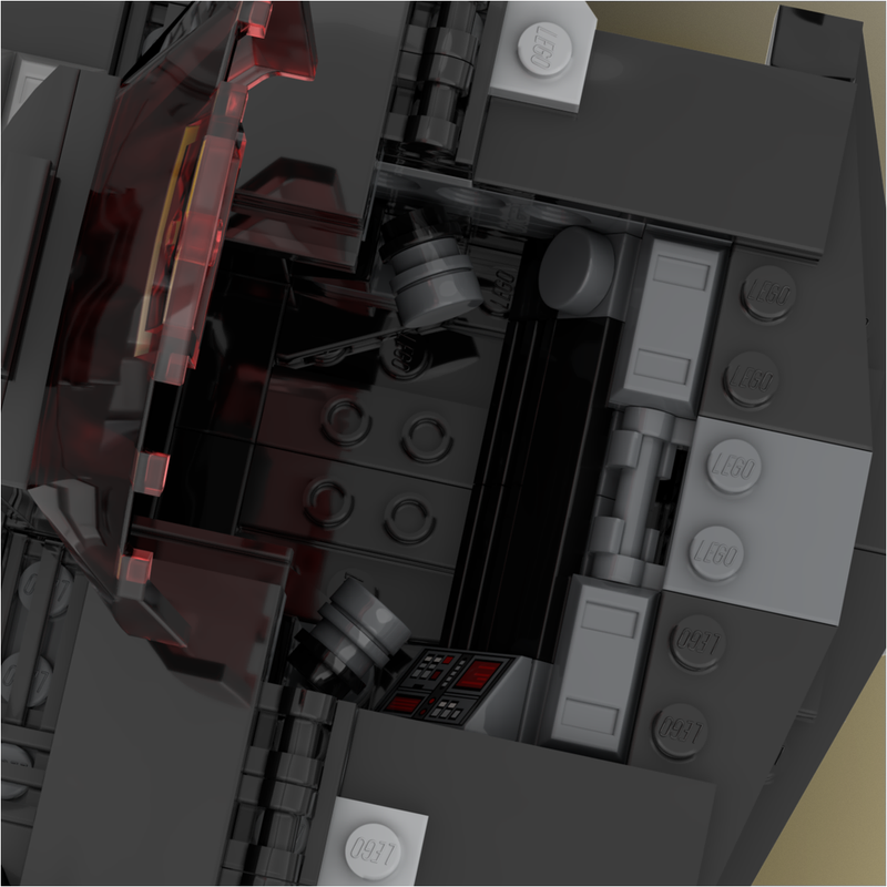 LEGO MOC 75336 - Tie Silencer - Inquisitor Edition by the_bricked_cave | Rebrickable - Build ...