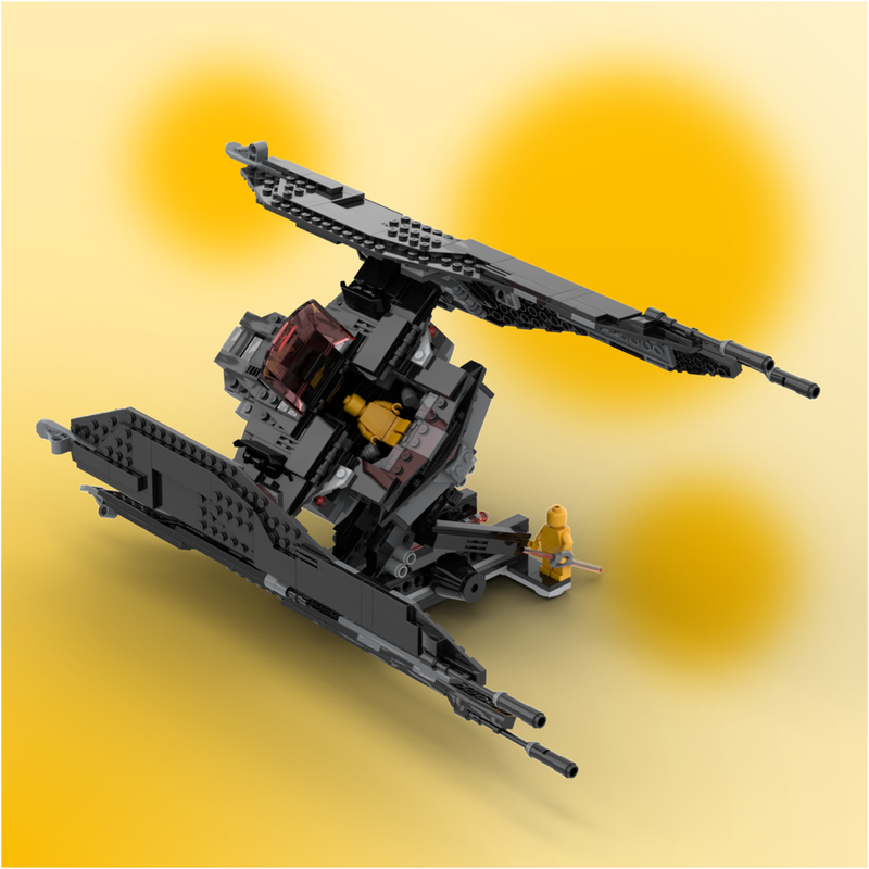 LEGO MOC 75336 - Tie Silencer - Inquisitor Edition by the_bricked_cave ...