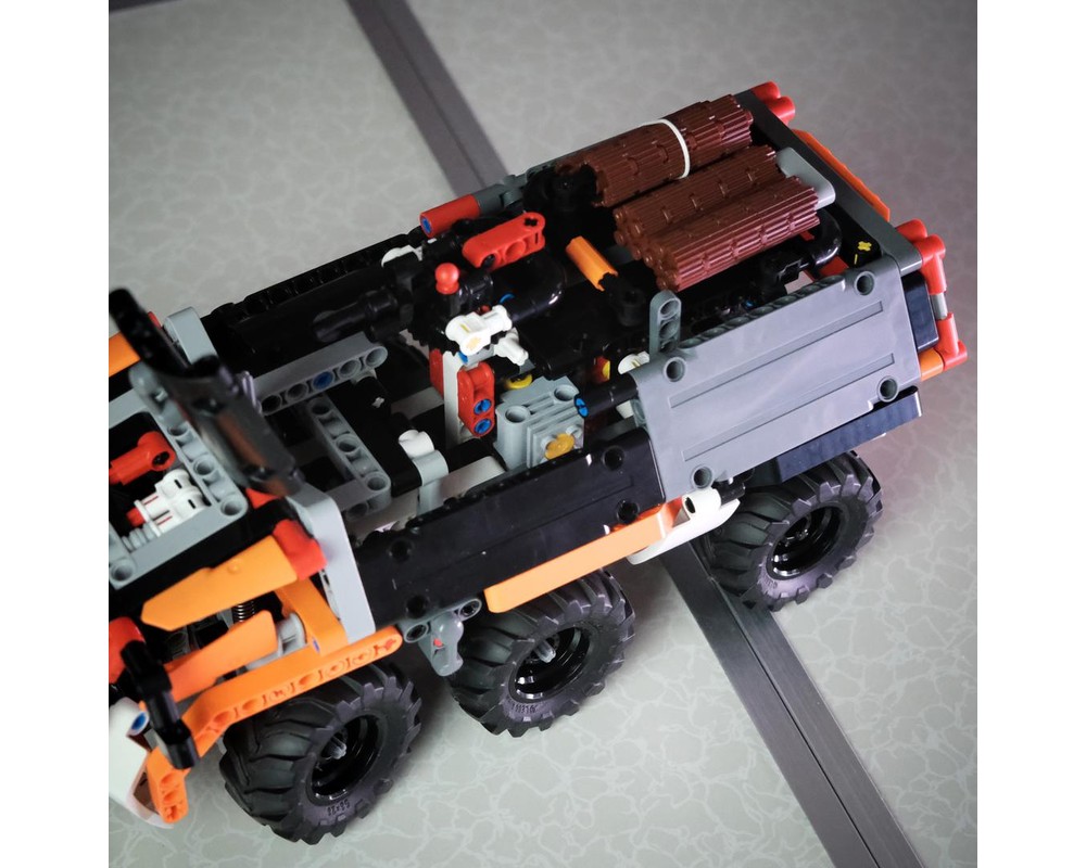 LEGO MOC 42139 B-Model - "TPZ Fuchs 6x2" by legendsofleo | Rebrickable ...