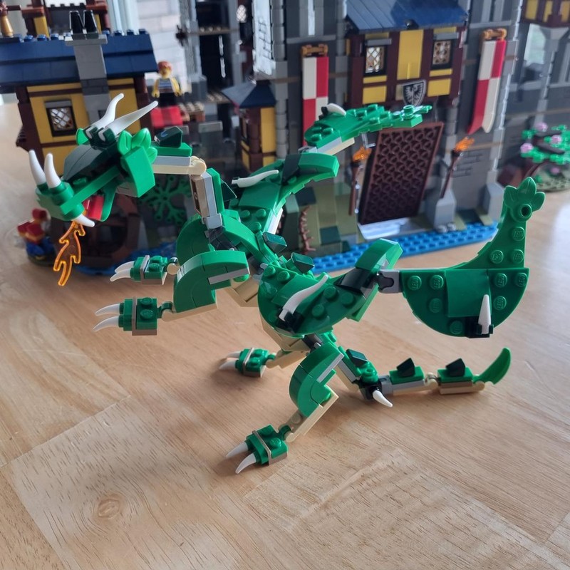 LEGO MOC Dragon (2x 31120 modification) by feriwan | Rebrickable ...