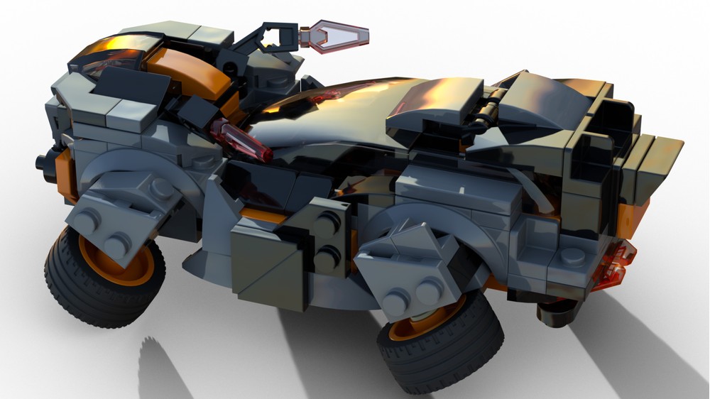 LEGO MOC McLaren CyberCar by dorianbricktron | Rebrickable - Build with ...