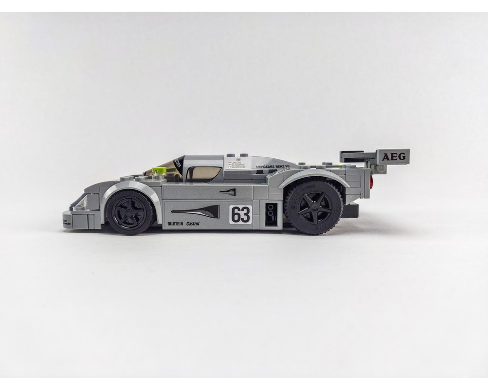 Lego Moc Sauber Mercedes C9 1989 By Sfhbricks Rebrickable Build