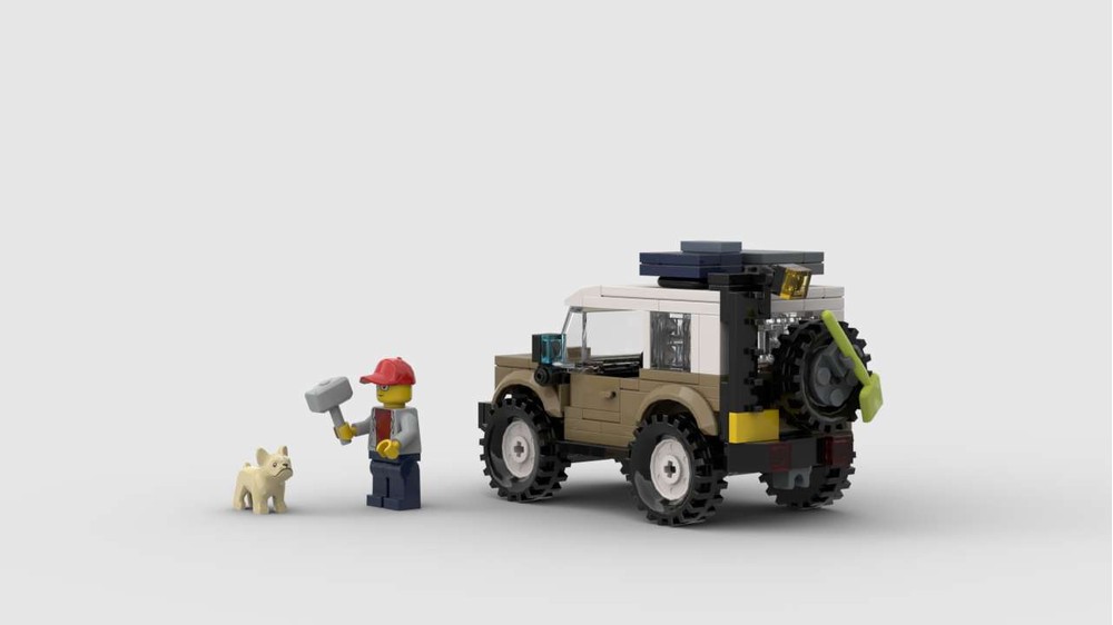 LEGO MOC Suzuki Jimny JB64 v2 by doppiopug | Rebrickable - Build with LEGO