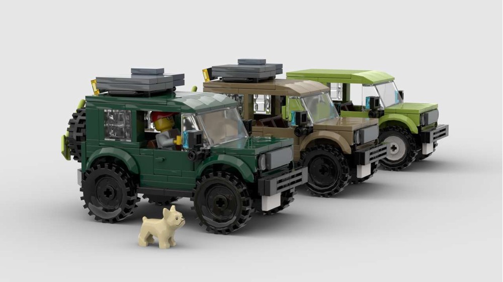 LEGO MOC Suzuki Jimny JB64 v2 by doppiopug | Rebrickable - Build with LEGO