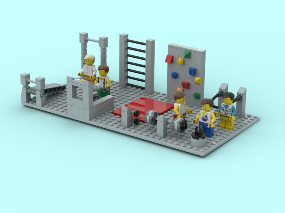 LEGO MOC lego sportroom by ash.jr | Rebrickable - Build with LEGO