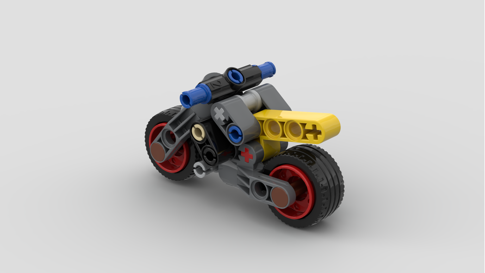 LEGO MOC Bike by ervit | Rebrickable - Build with LEGO
