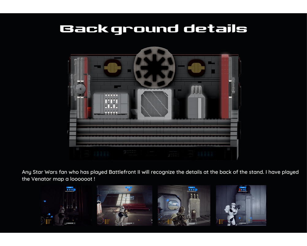 Lego Moc Galactic Republic Minifigures Display Stand By Freddiebricks