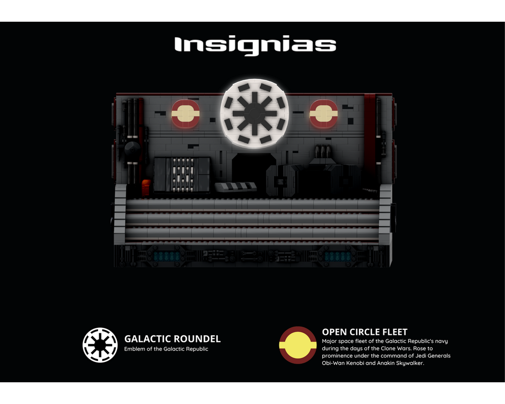 Lego Moc Galactic Republic Minifigures Display Stand By Freddiebricks