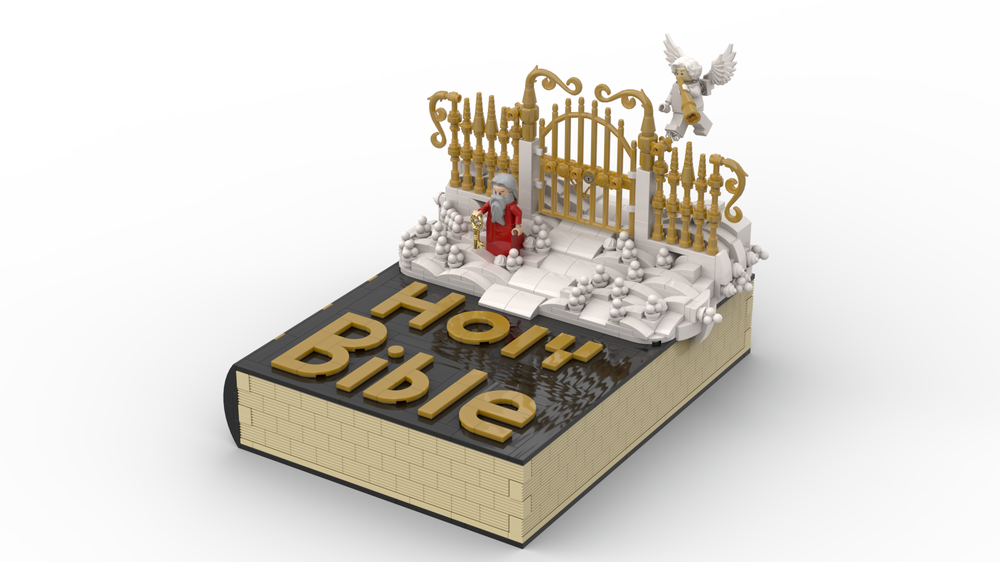 LEGO MOC The Holy Bible Pearly Gates by legoalfactotum | Rebrickable ...