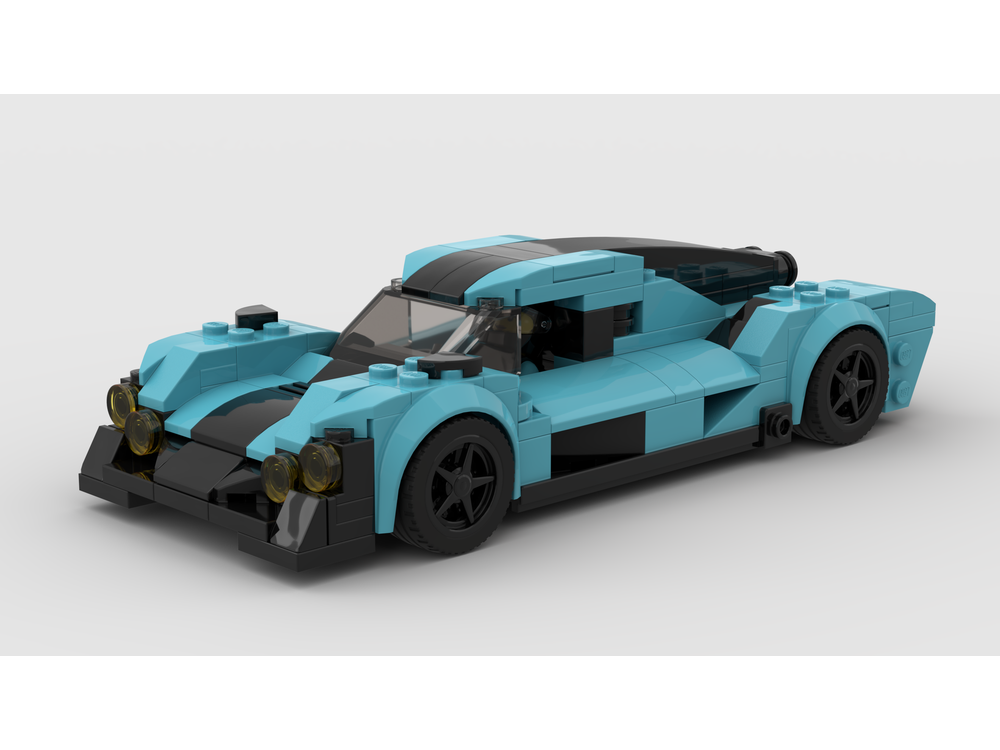 LEGO MOC 76898 - LeMans Hypercar by Sato Bricks | Rebrickable - Build ...