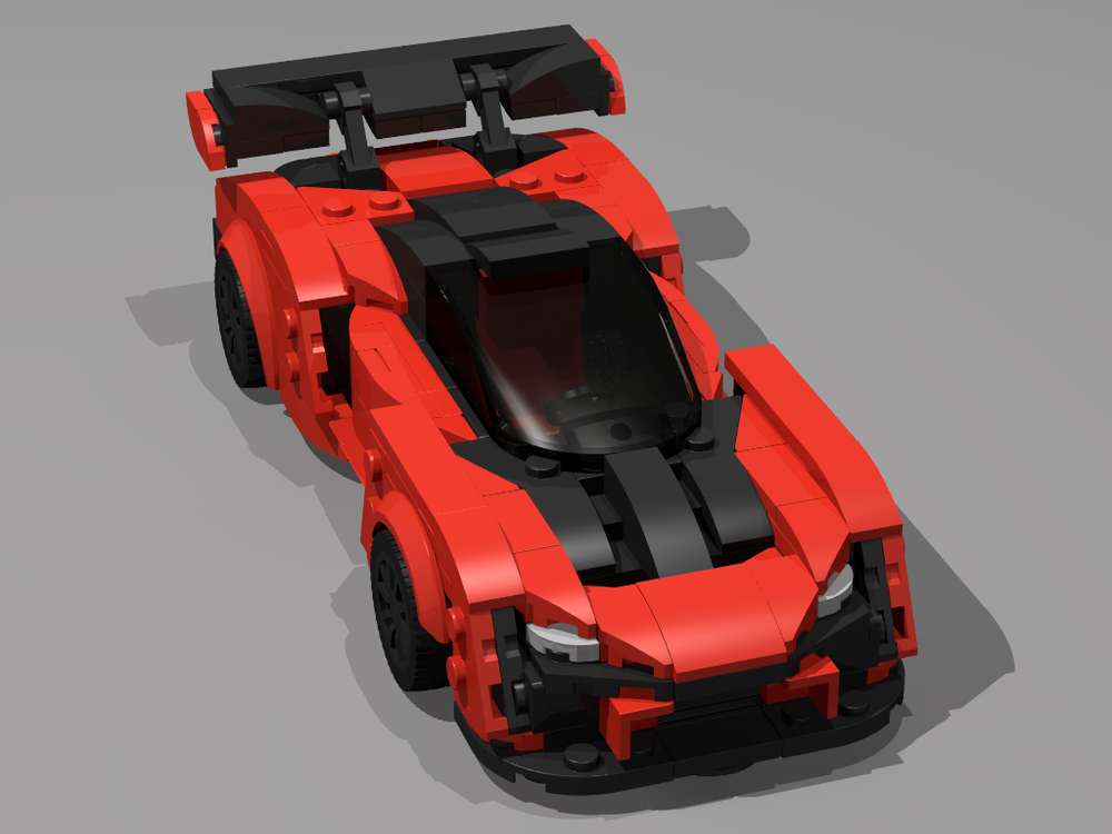 Lego Moc Mclaren Senna By Deconsnowman Rebrickable Build With Lego