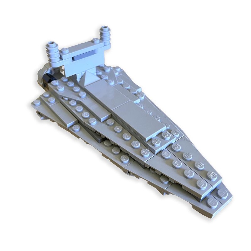 LEGO MOC Mini Destroyer by inthebrickginning | Rebrickable - Build with ...