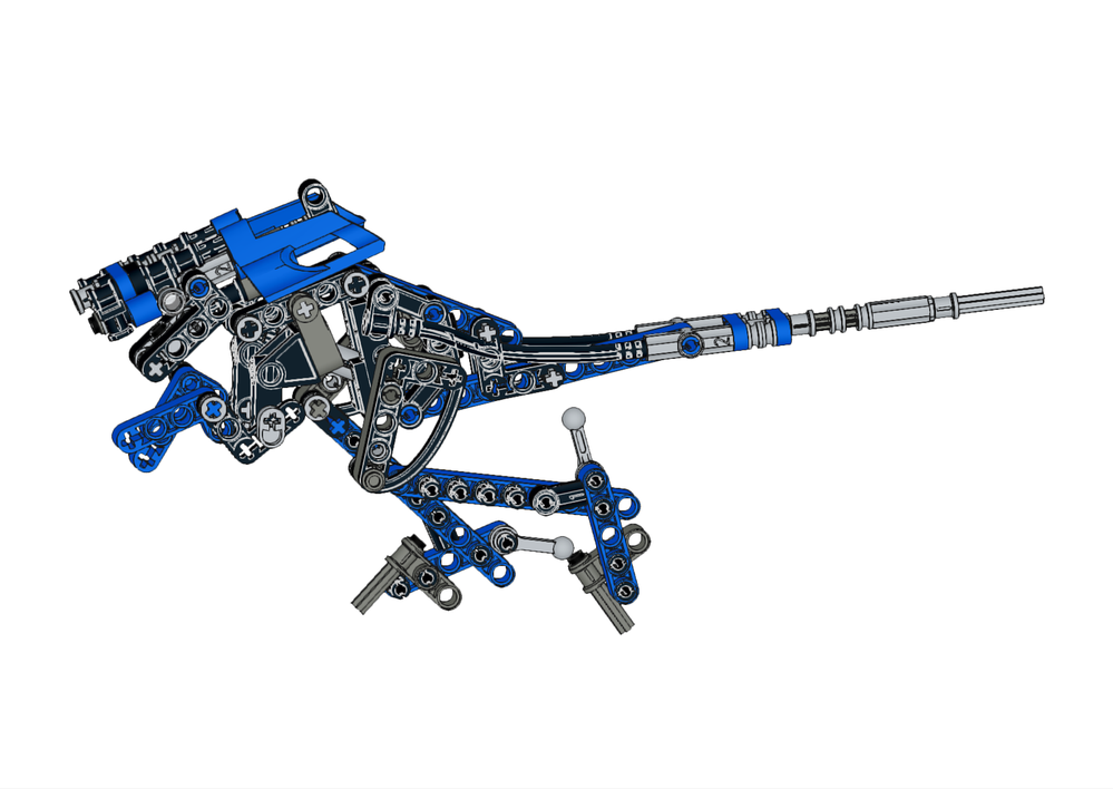 LEGO MOC-121668 DinoXenomorpho by NARP | Rebrickable - Build with LEGO