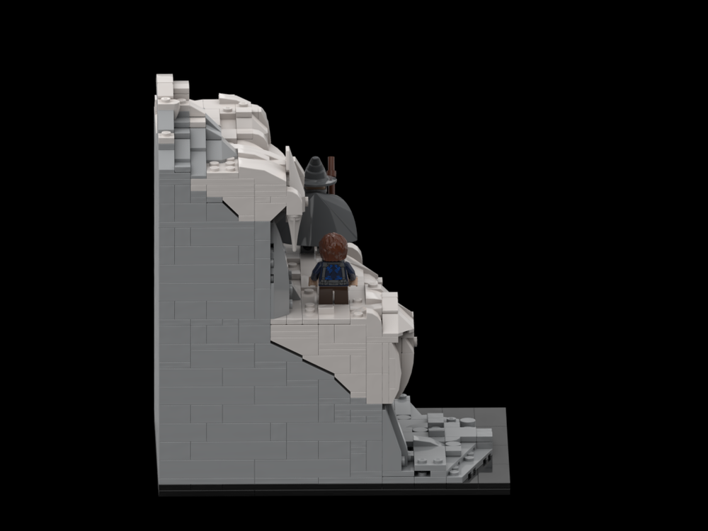 Lego Moc Caradhras Mines Of Moria By Wblegocreations Rebrickable