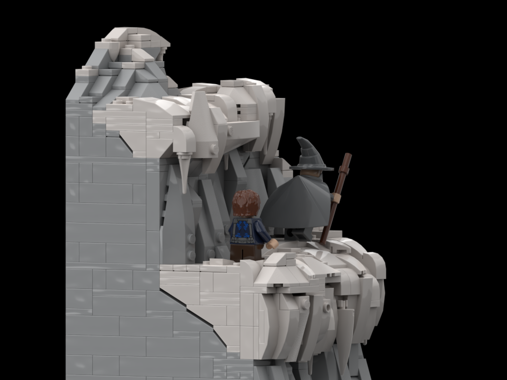 Lego Moc Caradhras Mines Of Moria By Wblegocreations Rebrickable