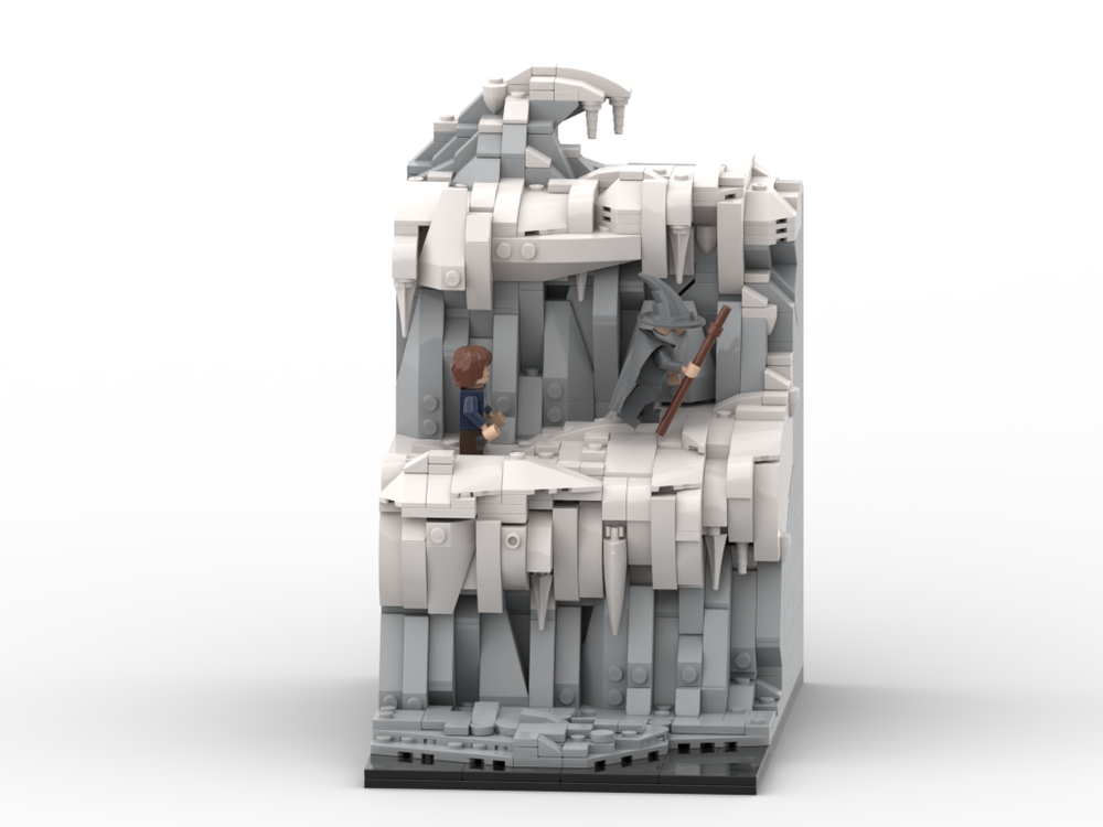 Lego Moc Caradhras Mines Of Moria By Wblegocreations Rebrickable