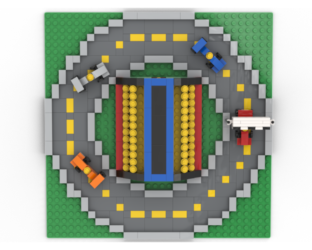 Lego Moc F1 Race Circuit By Argatu Ioan Rebrickable Build With Lego