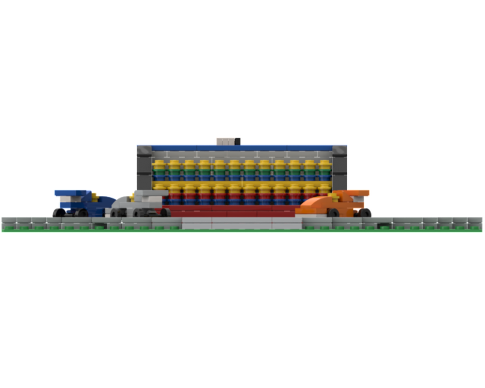 Lego Moc F1 Race Circuit By Argatu Ioan Rebrickable Build With Lego