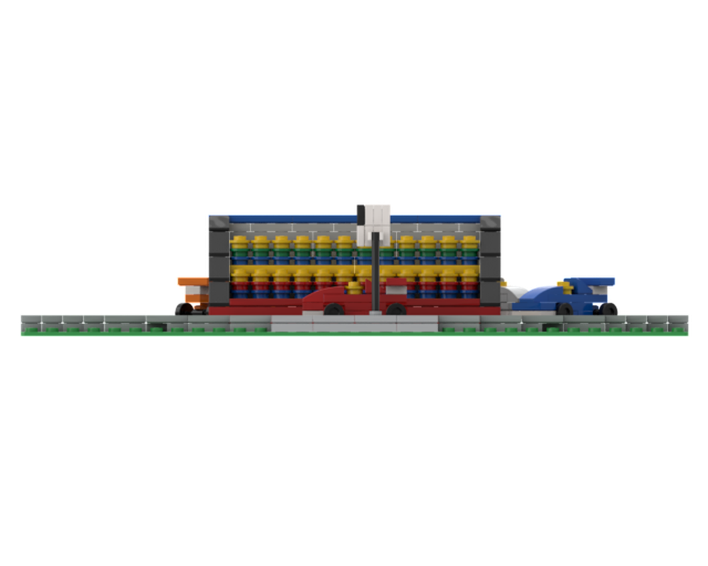 Lego Moc F1 Race Circuit By Argatu Ioan Rebrickable Build With Lego